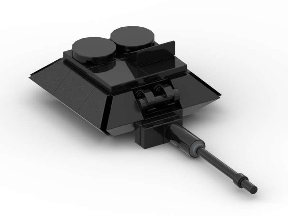 LEGO MOC FV721 Fox Turret by TheEvilCactus | Rebrickable - Build with LEGO