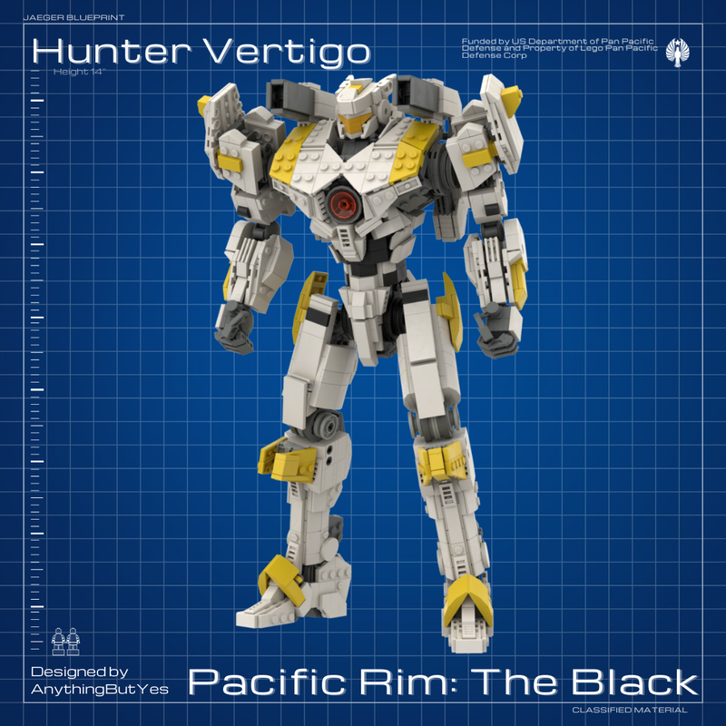 LEGO MOC Lego Hunter Vertigo by AnythingButyes | Rebrickable - Build ...