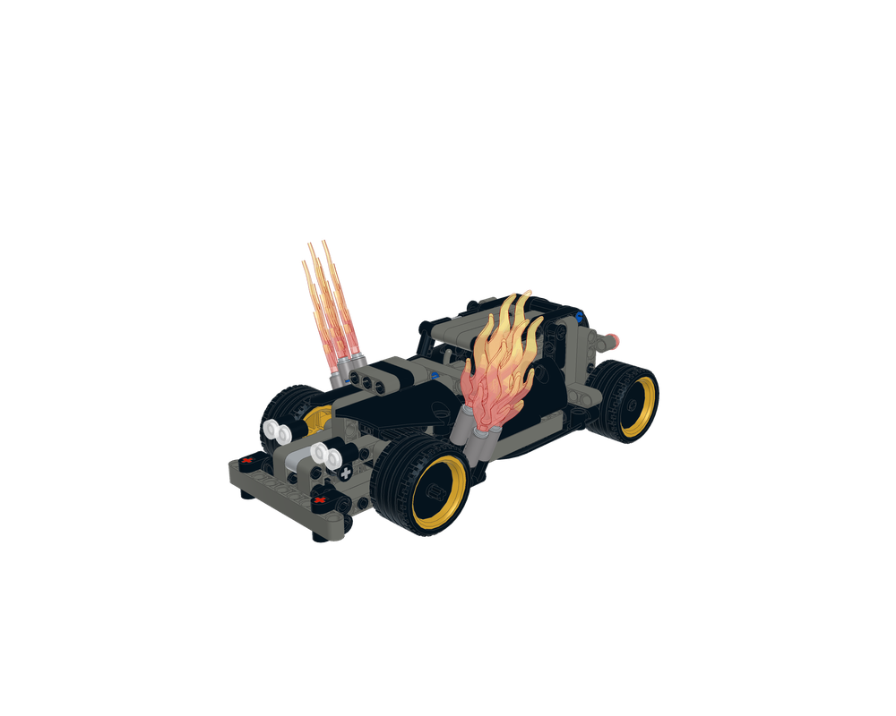 LEGO MOC-17614 Getaway Racer "Big Block Edition" (Technic > Model ...