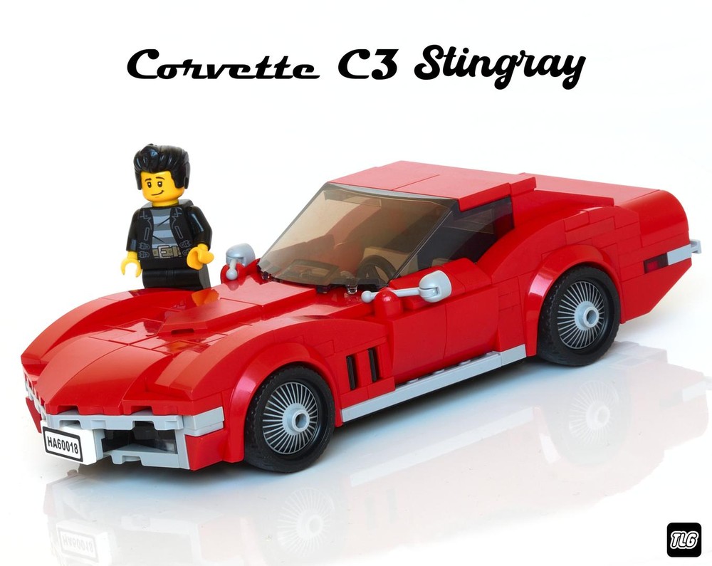 LEGO MOC Corvette C3 Stingray by _TLG_ | Rebrickable - Build with LEGO
