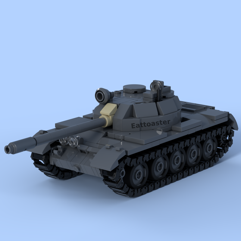 LEGO MOC T-55A (1/45) by eattoaster | Rebrickable - Build with LEGO