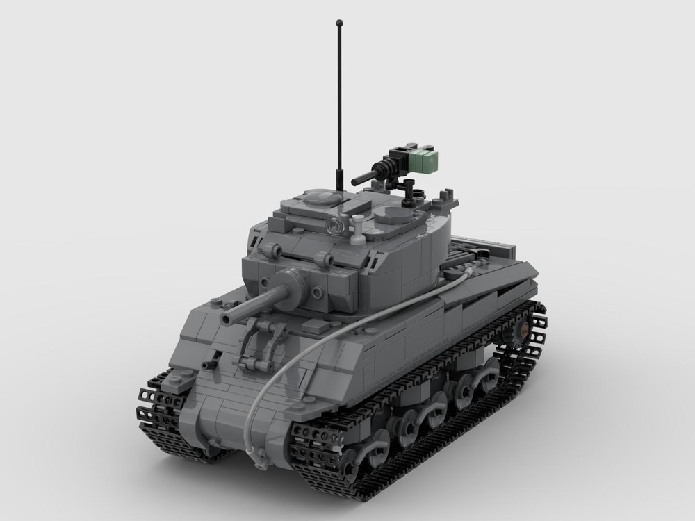 LEGO MOC Sherman M4A3E2 Jumbo by simonelovisa01 | Rebrickable - Build ...
