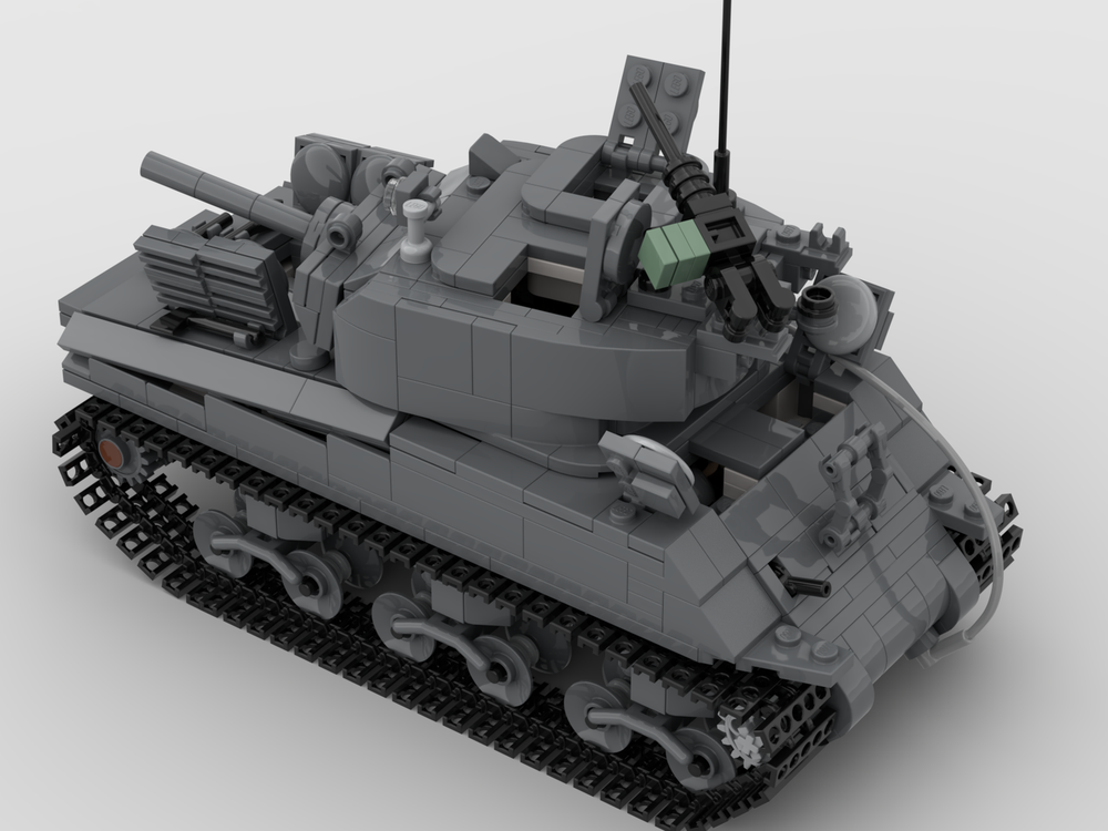 LEGO MOC Sherman M4A3E2 Jumbo by simonelovisa01 | Rebrickable - Build ...