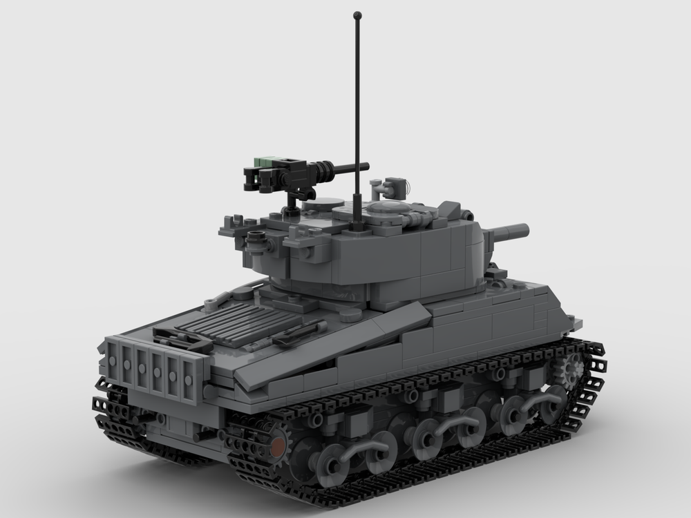 LEGO MOC Sherman M4A3E2 Jumbo by simonelovisa01 | Rebrickable - Build ...