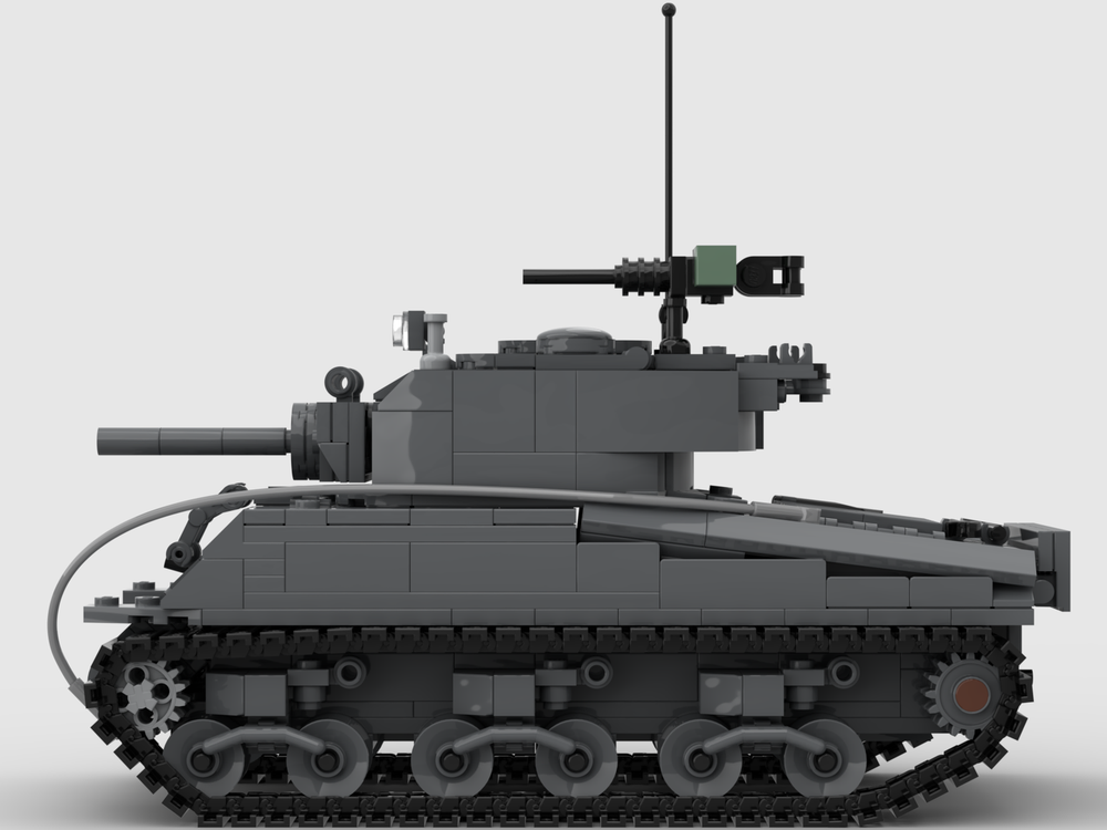 LEGO MOC Sherman M4A3E2 Jumbo by simonelovisa01 | Rebrickable - Build ...