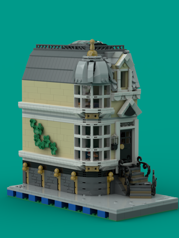LEGO MOC Corner House for 10270 by OldLegoDude | Rebrickable - Build ...