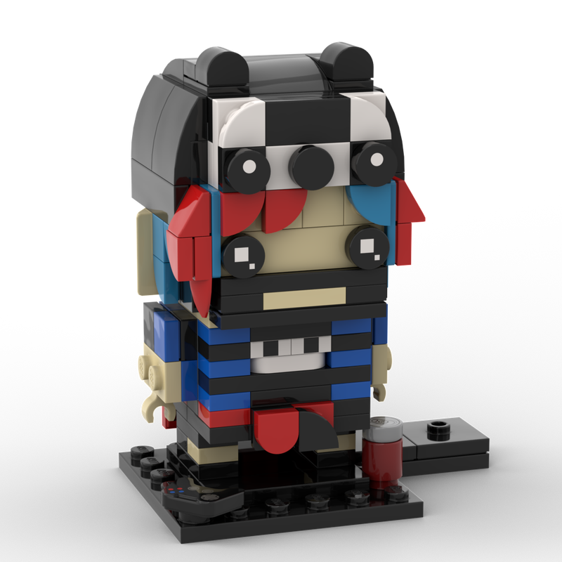 LEGO MOC TotallyJonny - Brickheadz by DinoPete87 | Rebrickable - Build ...