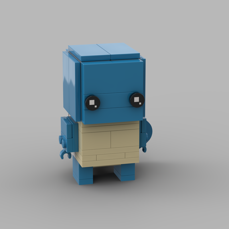 LEGO MOC Squirtle (Pokémon) by herpuderpules | Rebrickable - Build with ...