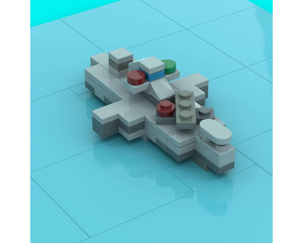 LEGO MOC Mini warship by Txizu | Rebrickable - Build with LEGO