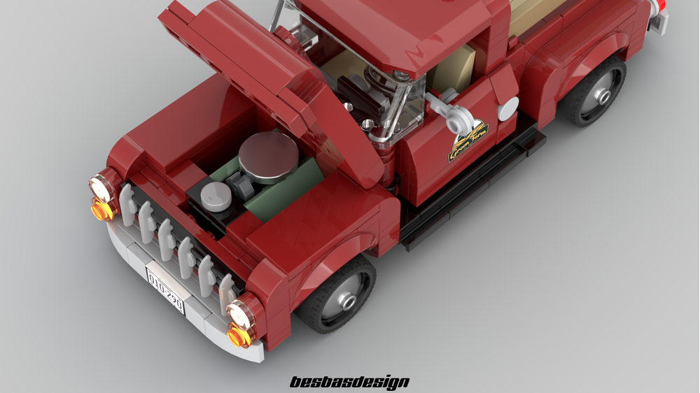 LEGO MOC Mini Pick-uptruck (10290) Version 2.0 by besbasdesign ...