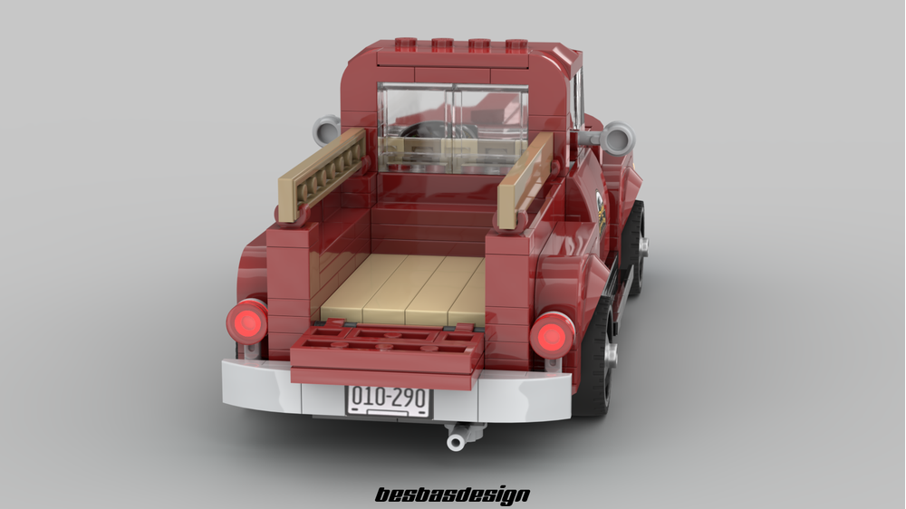 LEGO MOC Mini Pick-uptruck (10290) Version 2.0 by besbasdesign ...