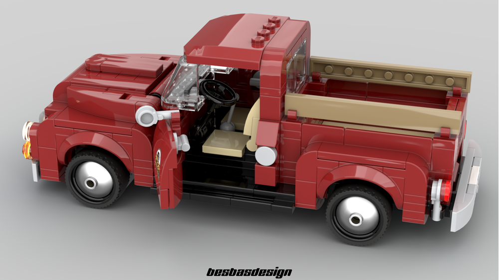 LEGO MOC Mini Pick-uptruck (10290) Version 2.0 by besbasdesign ...