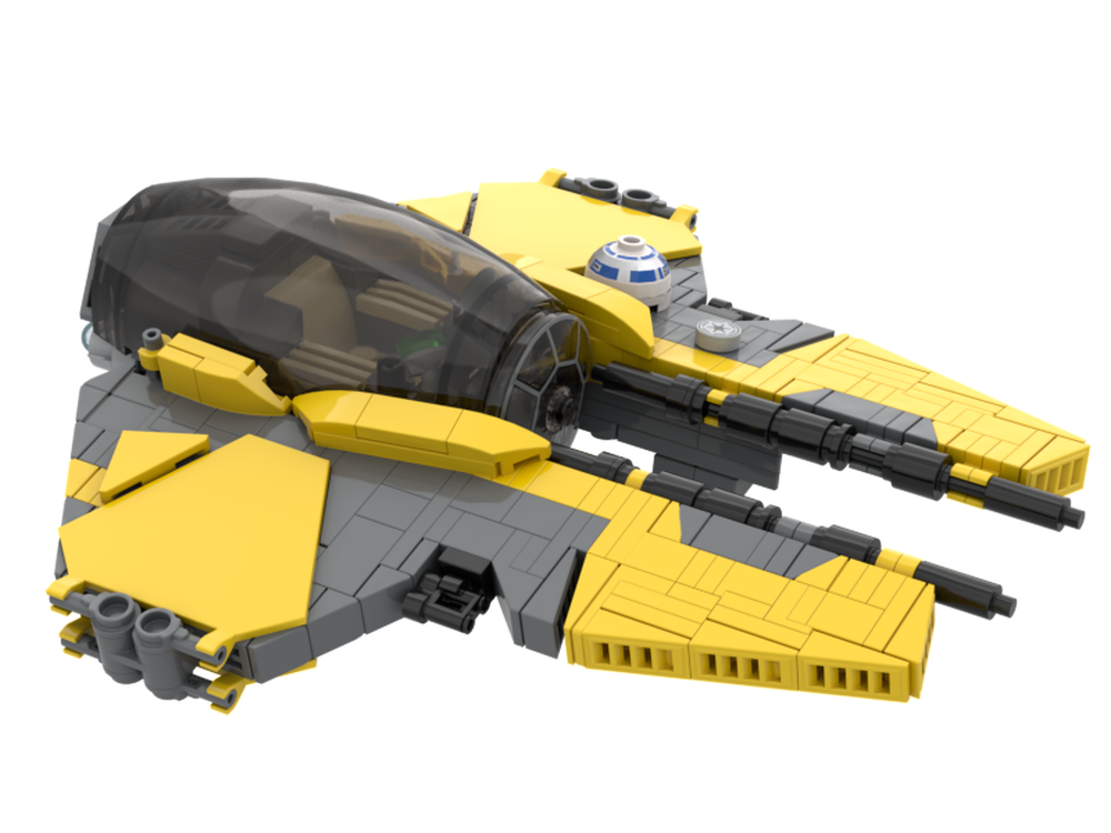 LEGO MOC Eta-2 Actis Class Interceptor by JoeSubbi | Rebrickable ...