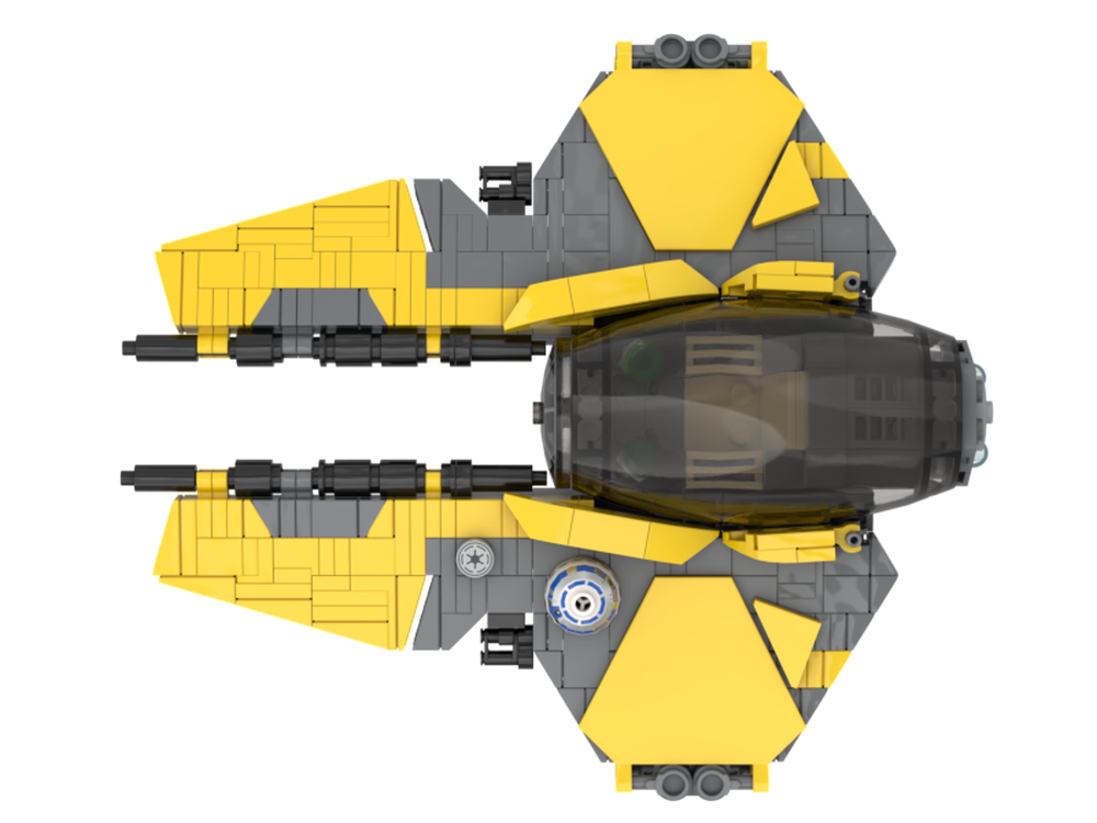 LEGO MOC Eta-2 Actis Class Interceptor by JoeSubbi | Rebrickable ...