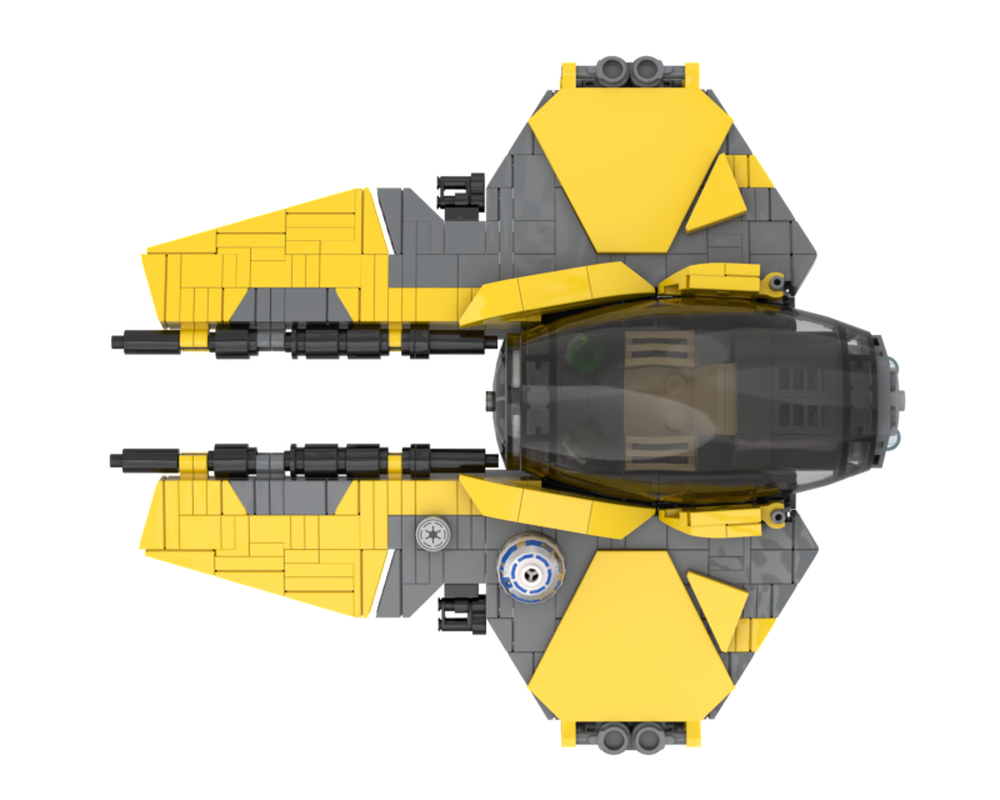 LEGO MOC Eta-2 Actis Class Interceptor by JoeSubbi | Rebrickable ...