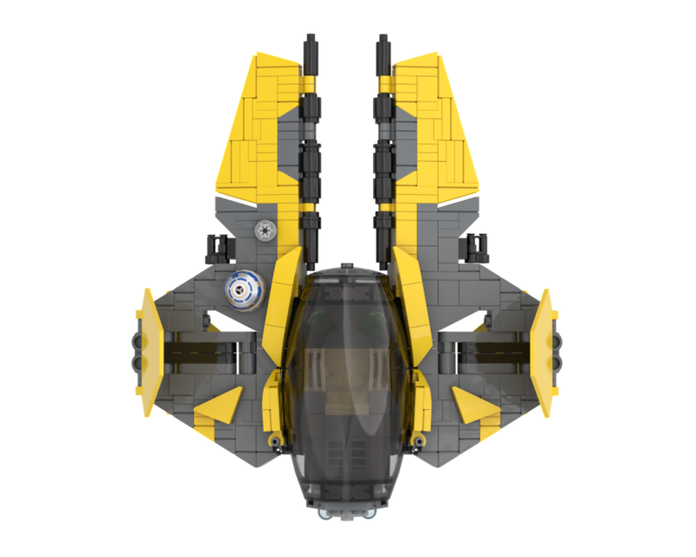 LEGO MOC Eta-2 Actis Class Interceptor by JoeSubbi | Rebrickable ...