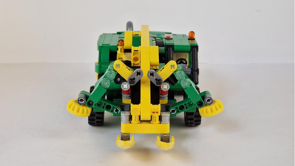 LEGO MOC Telescopic Telehandler 42168 John Deere B-model Alternate by Alex Ilea | Rebrickable ...