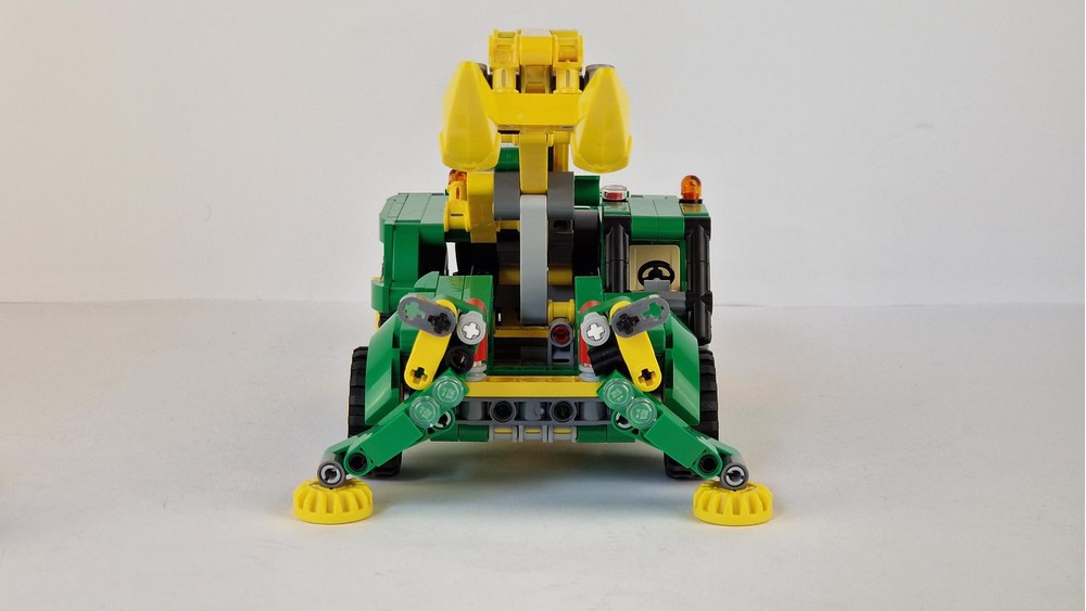 LEGO MOC Telescopic Telehandler 42168 John Deere B-model Alternate by Alex Ilea | Rebrickable ...