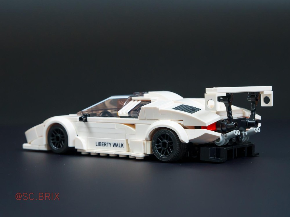 LEGO MOC LBWK Libertywalk Countach by sc.brix | Rebrickable - Build ...