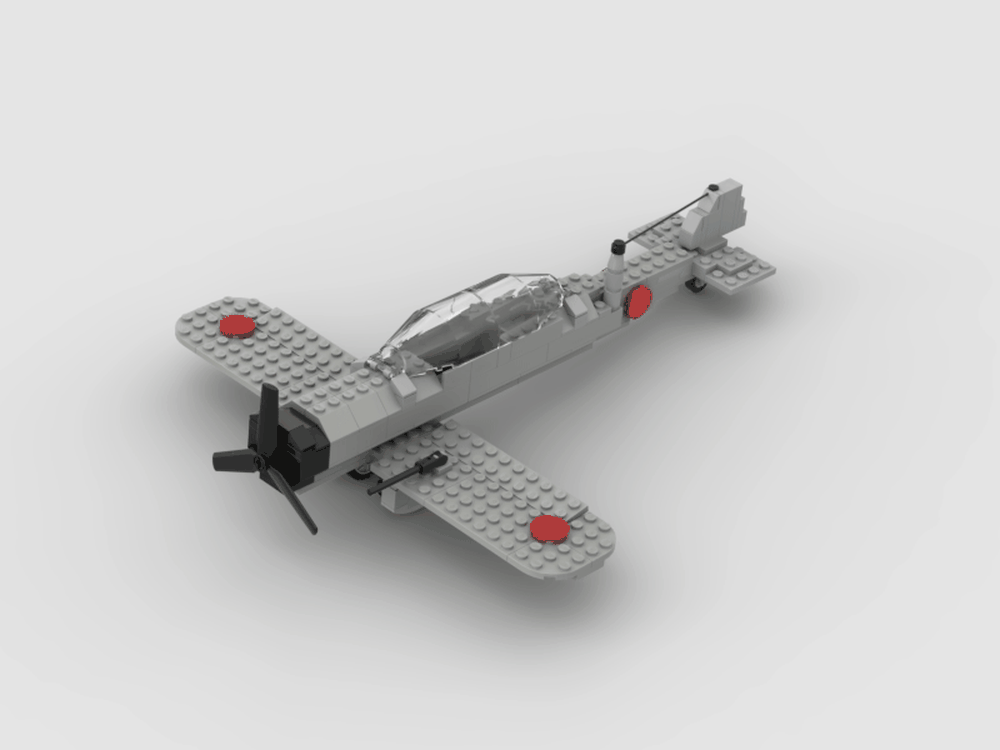 LEGO MOC Mitsubishi A6M Nicknamed the ZERO by The-LEGO-Bro-14 ...