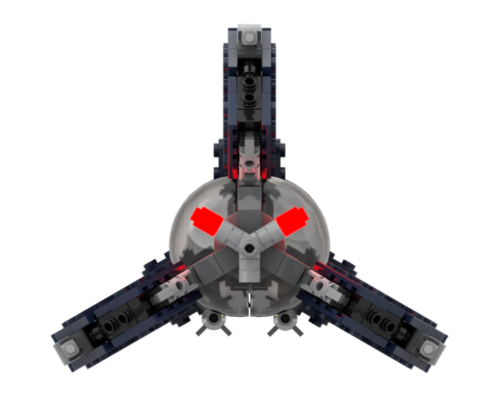 LEGO MOC Droid Tri Fighter by OrchardBuilds | Rebrickable - Build with LEGO