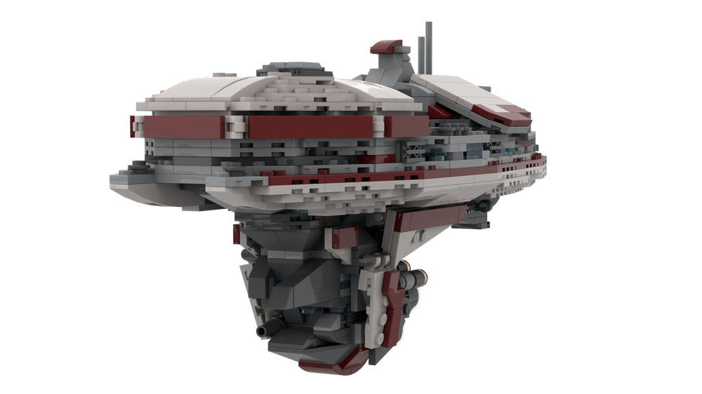 Lego Moc Old Republic Valor Class Cruiser By Discorddragon
