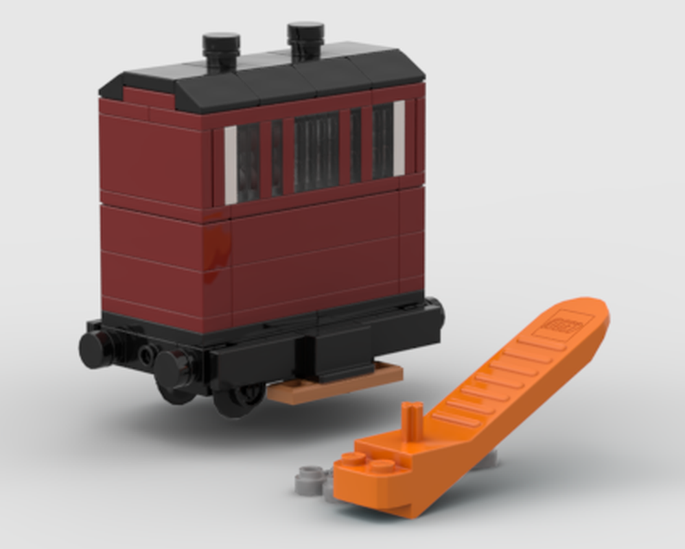 LEGO MOC Victorian Coach (Red) by TerminatorFan1984 | Rebrickable ...