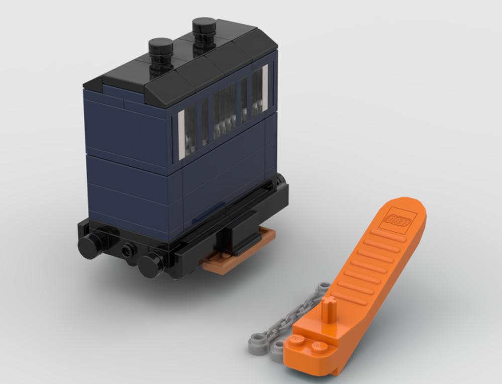 LEGO MOC Victorian Coach (Blue) by TerminatorFan1984 | Rebrickable ...