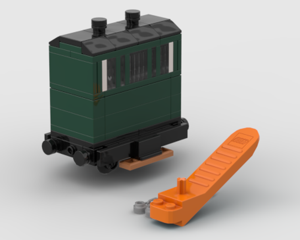 LEGO MOC Victorian Coach (Green) by TerminatorFan1984 | Rebrickable ...