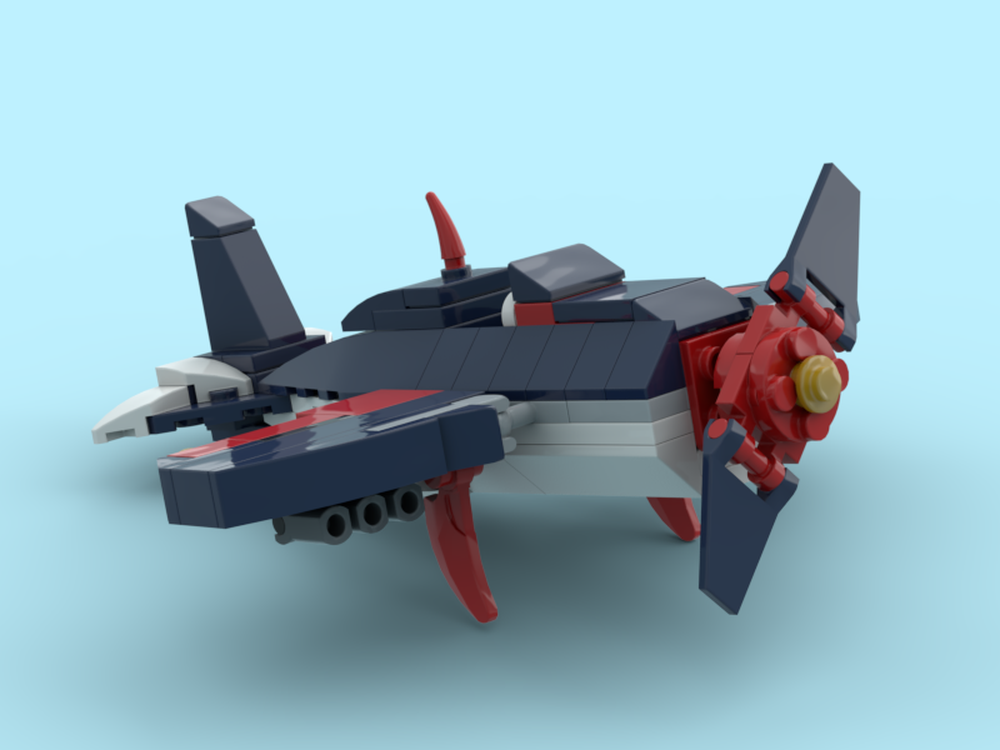 LEGO MOC Propeller Plane by Professor Lego — 31088 by Scott Mc ...
