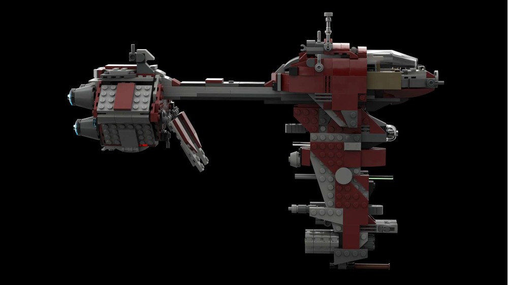 LEGO MOC Ahsoka Tano's Nebulon-B Frigate - 75362 alternative build by ...