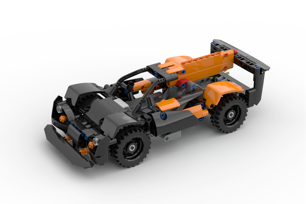 LEGO MOC 42166 Le Mans Prototype by Nequmodiva | Rebrickable - Build ...