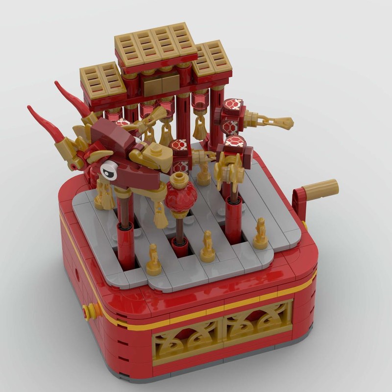 LEGO MOC-176297 24 Solar Terms - 24/24 Rain Water （Dragon Dance） by ...