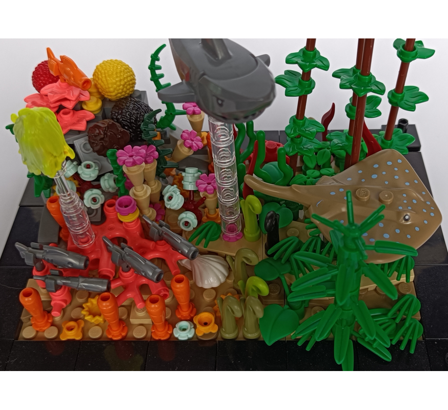 LEGO MOC Sea life by Kaero | Rebrickable - Build with LEGO
