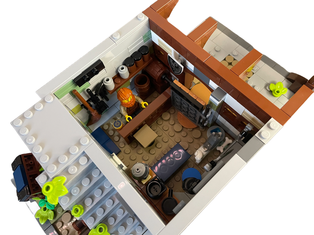LEGO MOC Smiths Tavern Modular Alternate build of 21325 Medieval ...