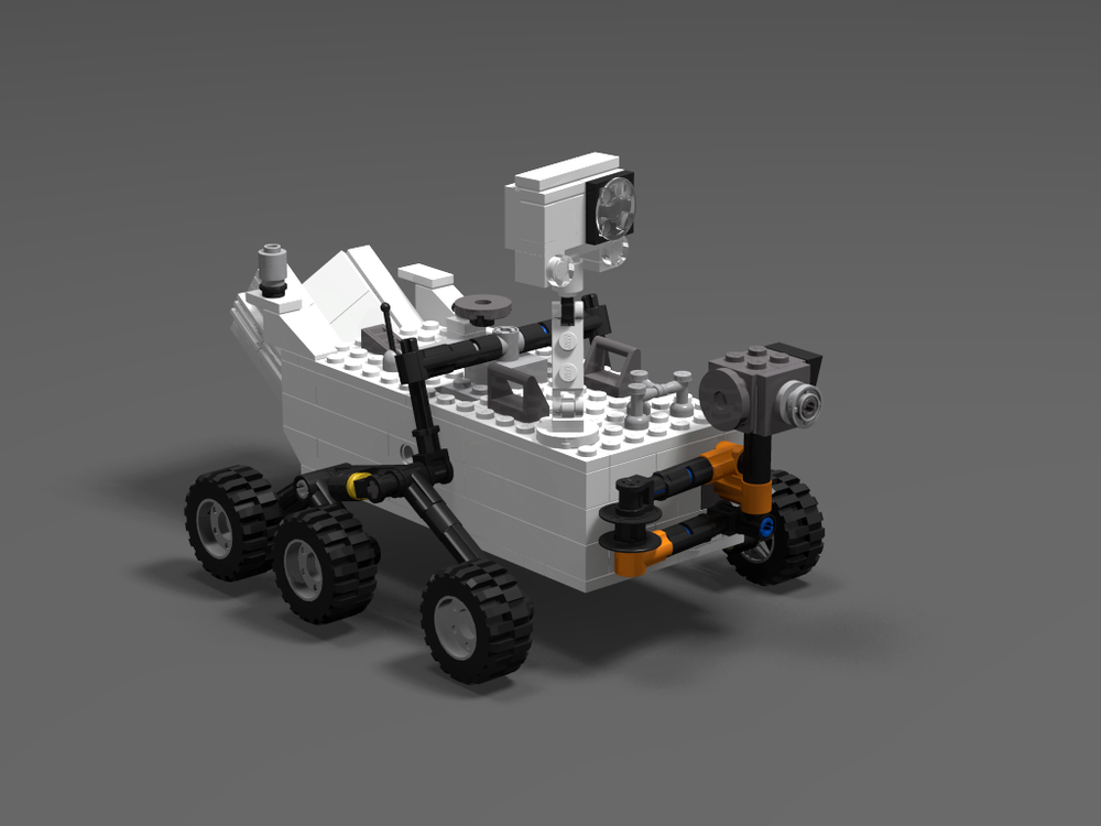LEGO MOC Mars rover by ffffffff2 | Rebrickable - Build with LEGO
