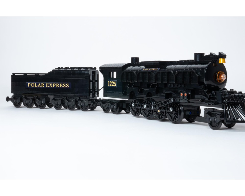 LEGO MOC The Polar Express (Pere Marquette 1225) — Motorized, 6-wide by ...