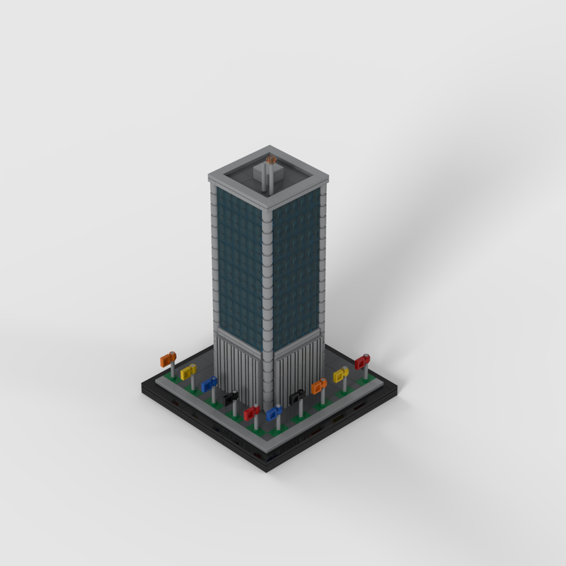LEGO MOC Micro-scale Government offices by S-Brick | Rebrickable ...
