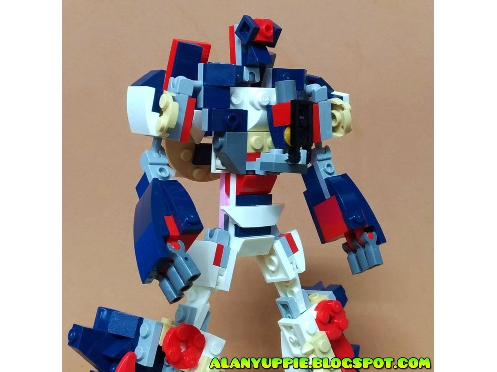 Lego Moc Thundertank Transformer From Lego Creator Set 31088 Deep Sea
