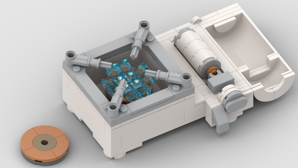 LEGO MOC gas cartridge stove ver. 01 by AEuser | Rebrickable - Build ...