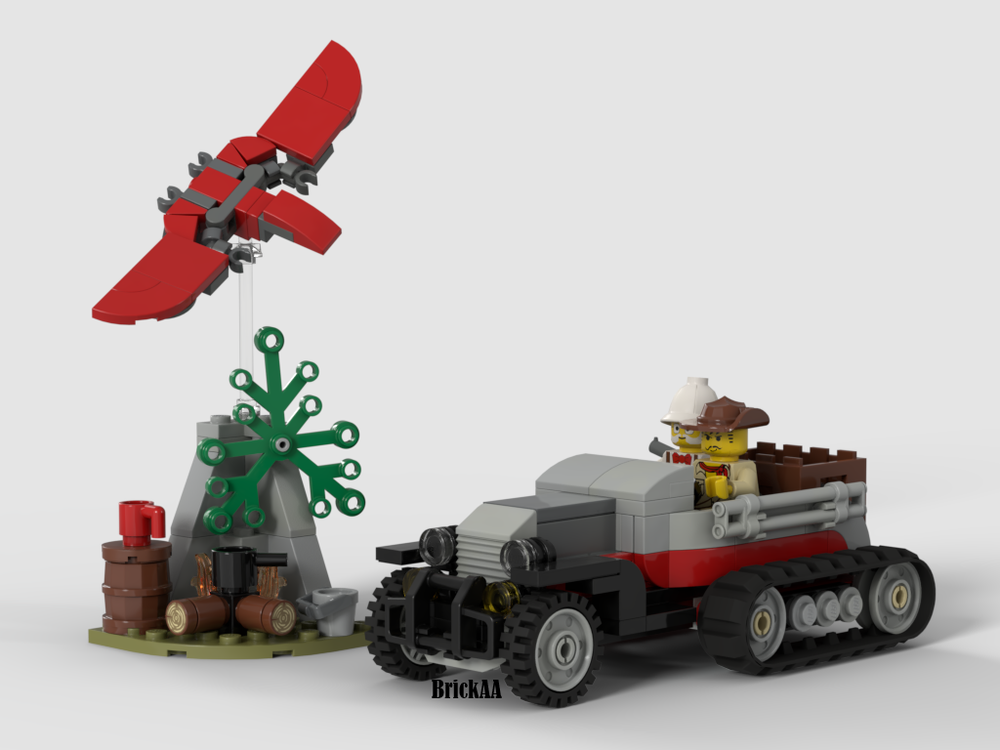 LEGO MOC Dino Explorer Remake by BrickAA | Rebrickable - Build with LEGO