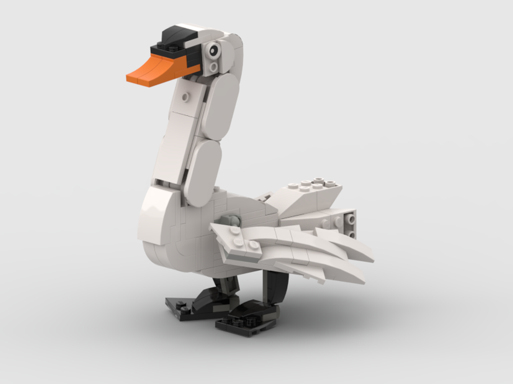 LEGO MOC Little Swan by yaoancheng | Rebrickable - Build with LEGO
