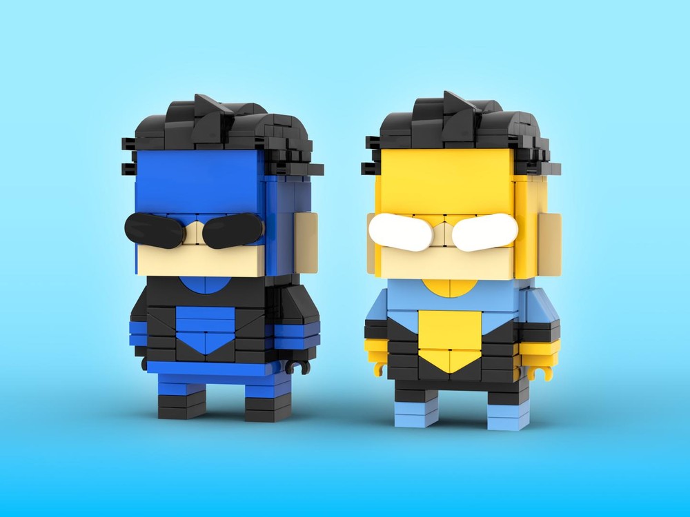 LEGO MOC Invincible Brickheadz LEGO MOC - Amazon Prime Video Invincible ...