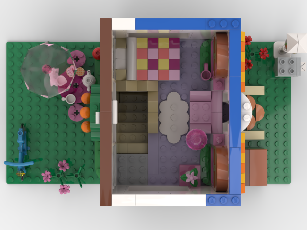 LEGO MOC Modular Nook's Cranny - Modification of Set 77050 by Brick ...