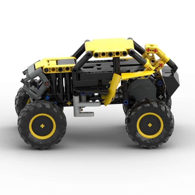 LEGO MOC DIGatron JBC Monster Jam by Fabio_BrickintheWall | Rebrickable ...