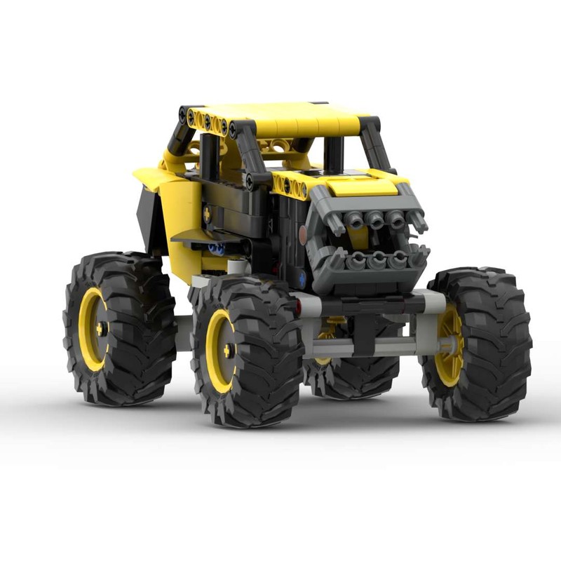 LEGO MOC DIGatron JBC Monster Jam by Fabio_BrickintheWall | Rebrickable ...
