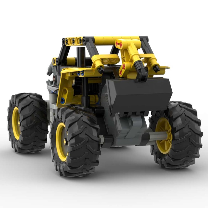 LEGO MOC DIGatron JBC Monster Jam by Fabio_BrickintheWall | Rebrickable ...