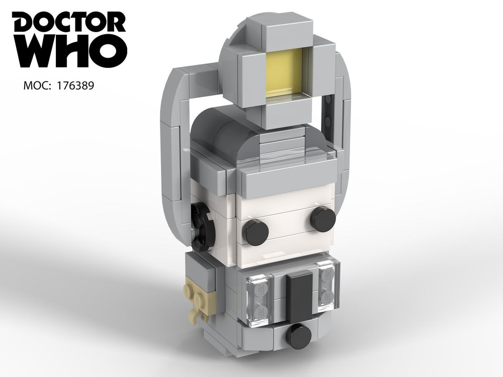 LEGO MOC Mondasian Cyberman Doctor Who by YellowDonut | Rebrickable ...