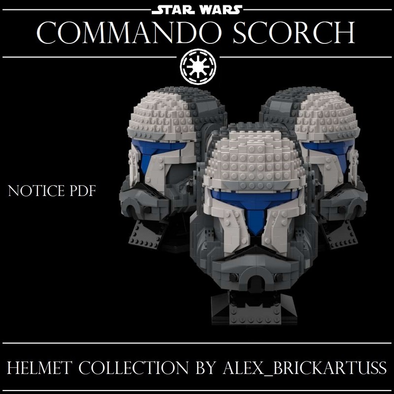 LEGO MOC Pack Helmet Commando Delta Squad by Alex_BricKartuss ...