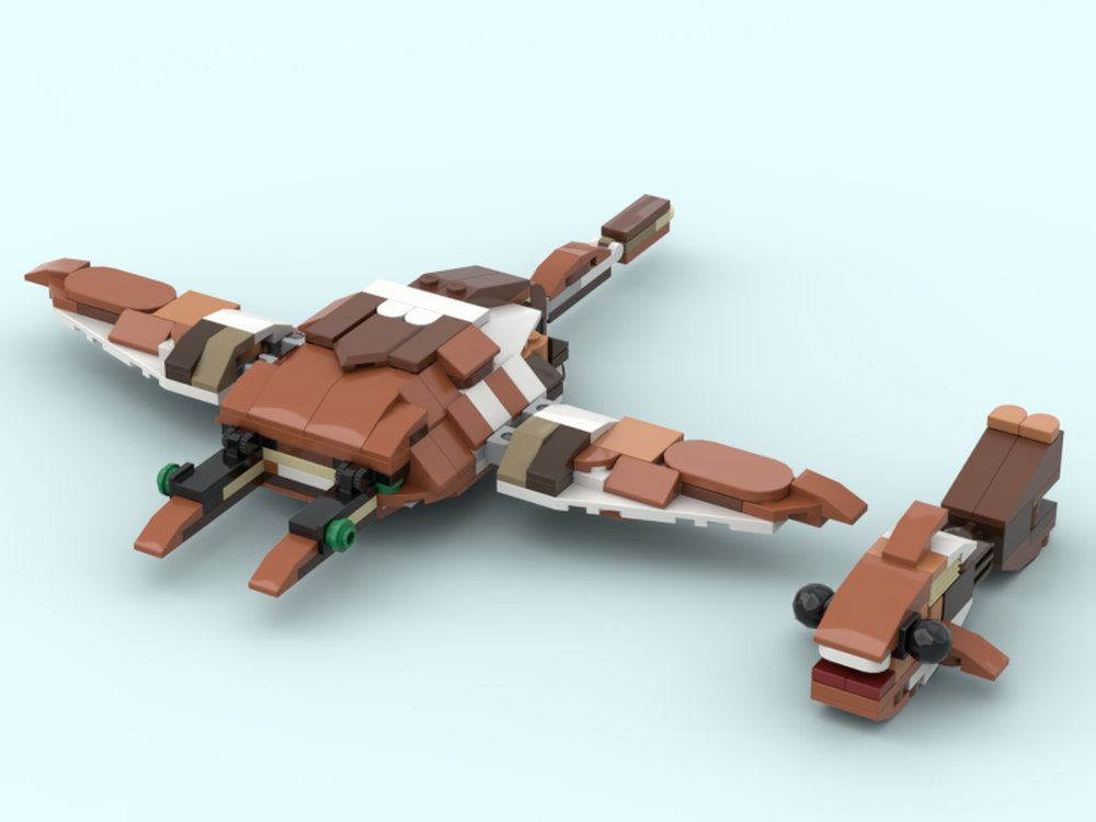LEGO MOC 31154 Manta Ray by Pikminfan67 | Rebrickable - Build with LEGO